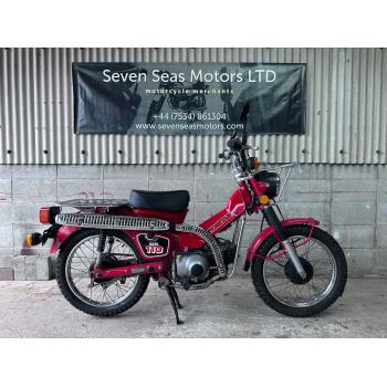 1986 Honda Ct110 Hunter Cub. 4,077 Miles. £3,150 (£3,315 Otr). Ref 4077.